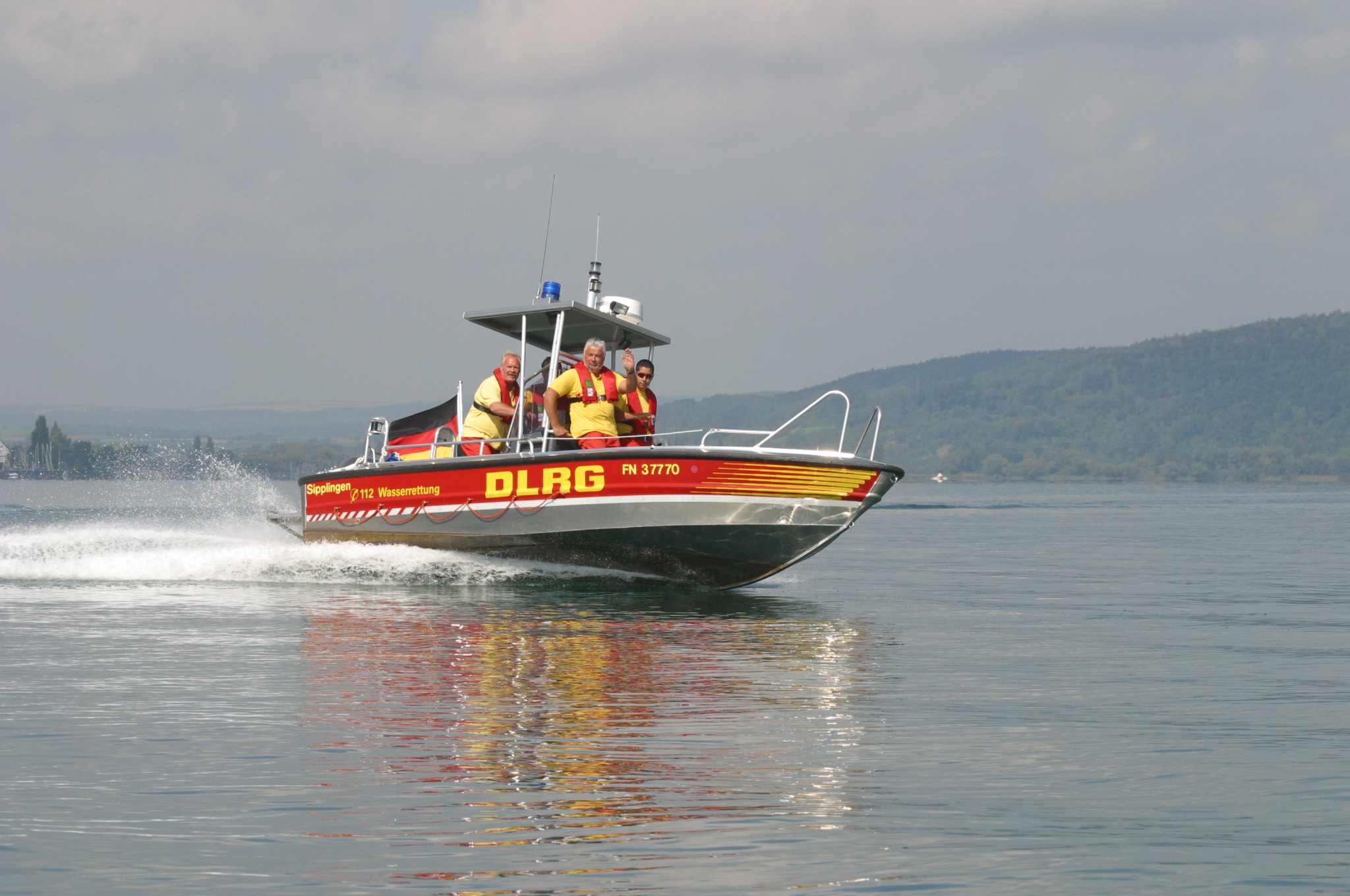 Rettungsboot FASTER - DLRG Ortsgruppe Sipplingen
